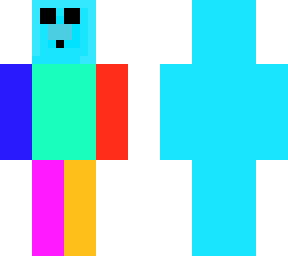 cursed slime with (Effects ) | Minecraft Skin