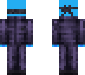gojo satoru axolotl (blue) | Minecraft Skin