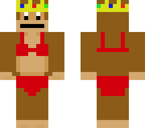 bikini monkey | Minecraft Skins