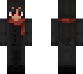 Red scarf | Minecraft Skin