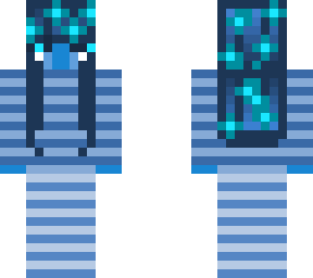 sculk girl | Minecraft Skins