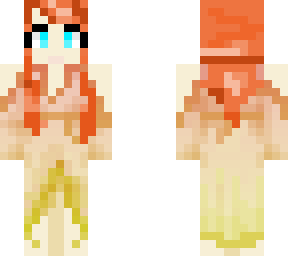 sun goddess | Minecraft Skin