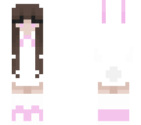 Rabbit Girl Minecraft Skins