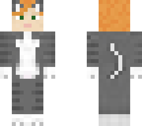 cat in a suit | Minecraft Skins