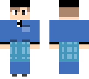 Baju Raya (Biru) | Minecraft Skin