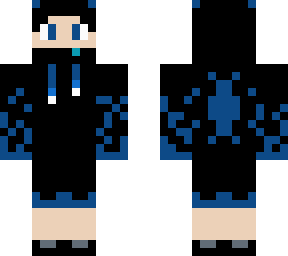 Blue Flamethrower | Minecraft Skin