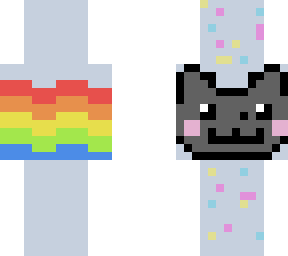 nyan. cat. | Minecraft Skin