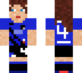paderborn spielerin//football | Minecraft Skin