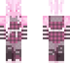 Pink primrose | Minecraft Skin