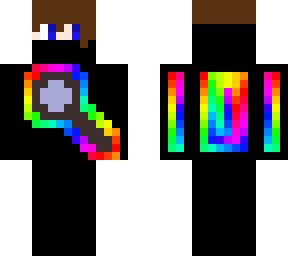 Rainbow Spectator | Minecraft Skin