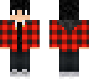 Red Flannel Boy | Minecraft Skin