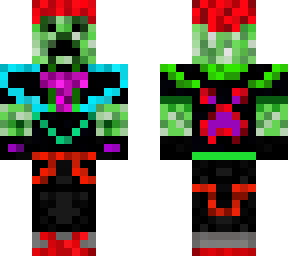 rgb creeper | Minecraft Skin