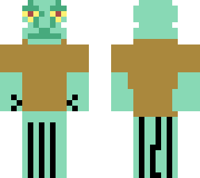 squidward | Minecraft Skins