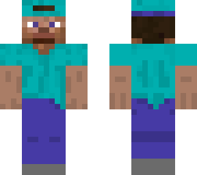backwards steve | Minecraft Skins