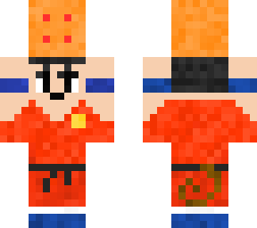 kid goku | Minecraft Skins