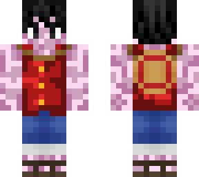 gear 5 luffy | Minecraft Skins
