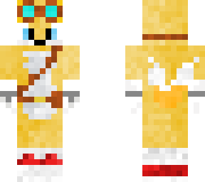sonic boom tails | Minecraft Skins
