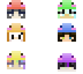 +~Rainbow pfp~+ | Minecraft Skin