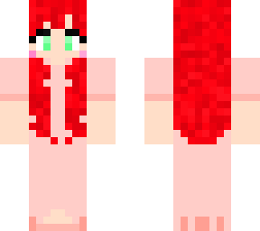 ariel human form | Minecraft Skin