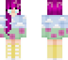 coolgirl7677's Blue Sky Skin | Minecraft Skin