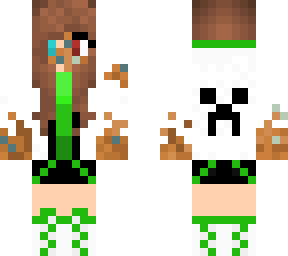 Copper girl | Minecraft Skin