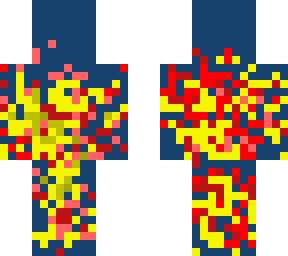 Explosion man | Minecraft Skin