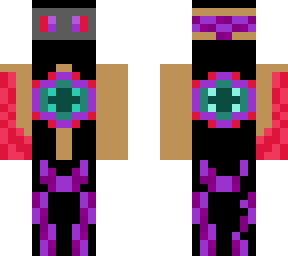 Humanoid Enderman | Minecraft Skin
