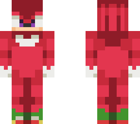 Knuckles - sonic | Minecraft Skin