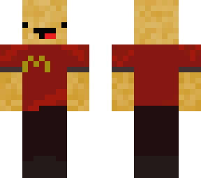 mcdonalds potato | Minecraft Skin