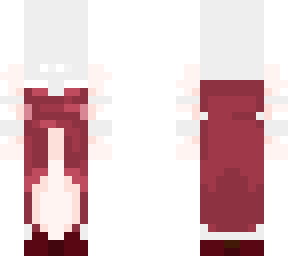 Red Dress Minecraft Skins