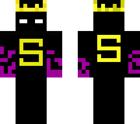 S letter | Minecraft Skin