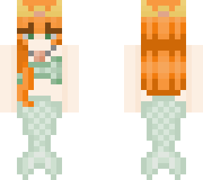 Mermaid Minecraft Skin