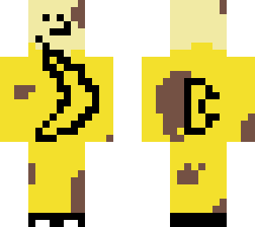 banana man | Minecraft Skins
