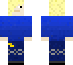 Blue Unisex skin | Minecraft Skin