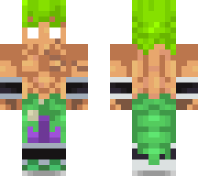 Broly Minecraft Skins
