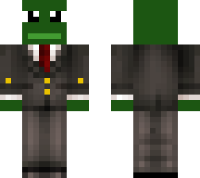 pepe suit | Minecraft Skin