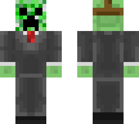 Creeper In A Suit Minecraft Skins