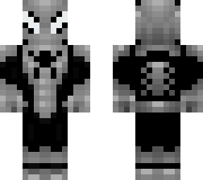 Adjusted Grey Spider-Man | Minecraft Skin