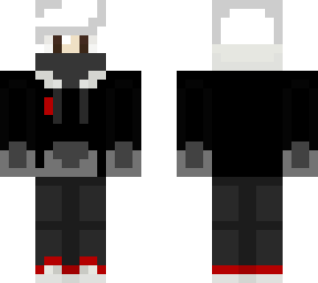 aquino blanco gris y ***** | Minecraft Skin