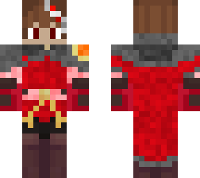 red warrior | Minecraft Skins