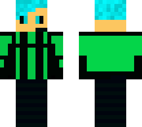 Green Gamer Boy Minecraft Skins