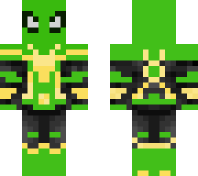 Green Spiderman | Minecraft Skin