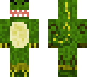 Green T-Rex | Minecraft Skin