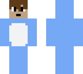 Light blue Onesie boy | Minecraft Skin
