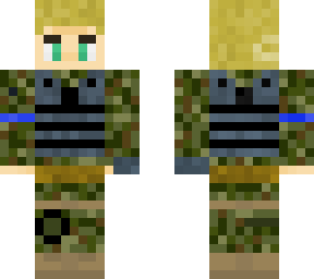ukraine soldier | Minecraft Skins