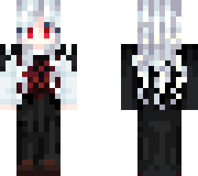 Vampire Girl Minecraft Skin