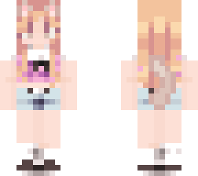 kawaii cat girl | Minecraft Skins