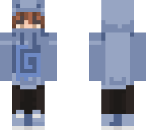 Blue frog Karl :> | Minecraft Skin