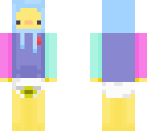 diaper duck pee | Minecraft Skin