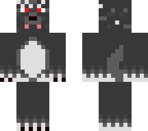 gray wolf | Minecraft Skin